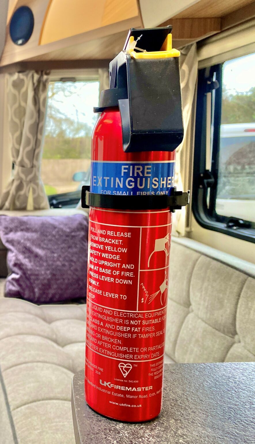 How to protect your motorhome from fire