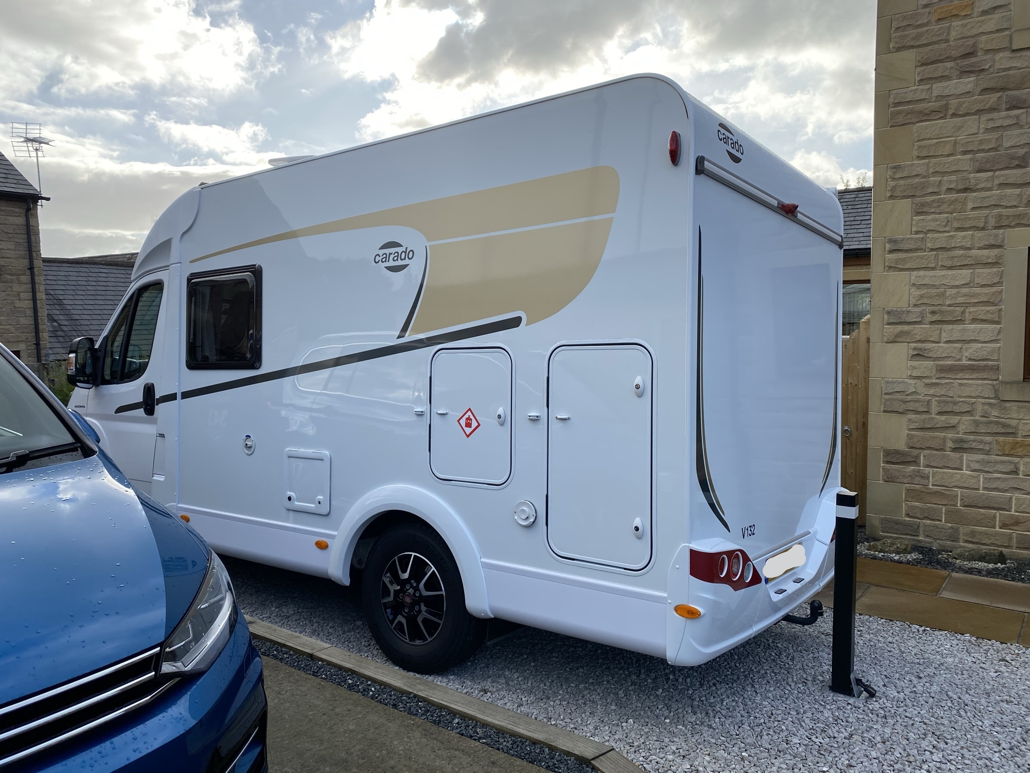 Protect your caravan, motorhome or campervan with a security drive post