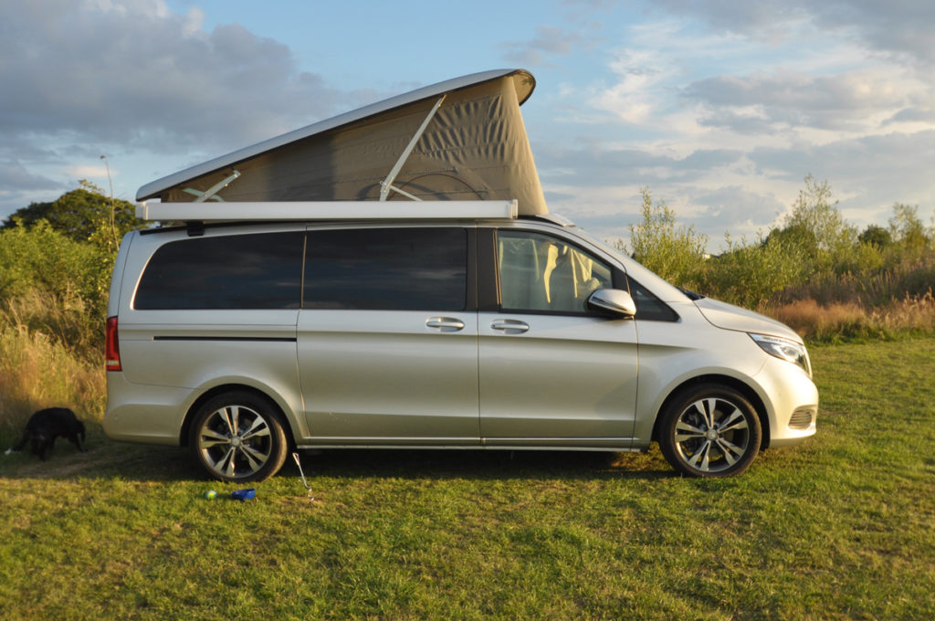 2017 Mercedes Marco Polo campervan: the glampervan