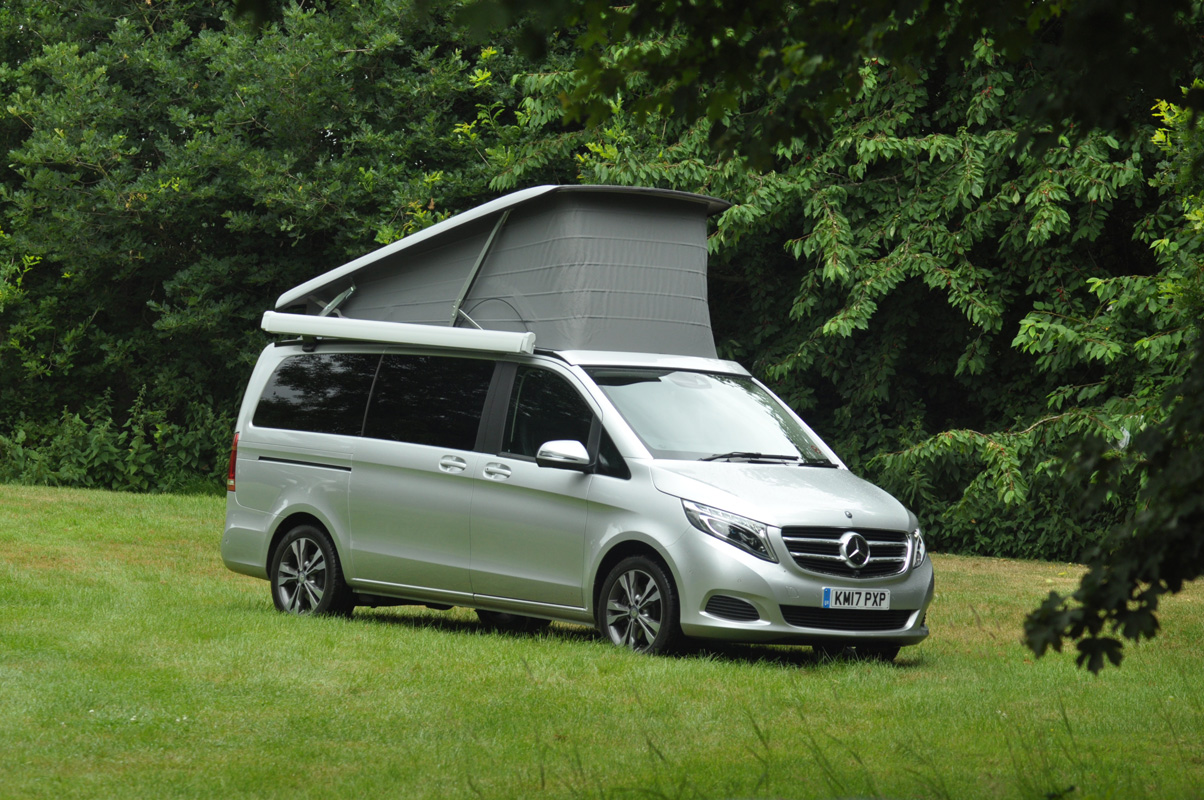 2017 Mercedes Marco Polo campervan: the glampervan