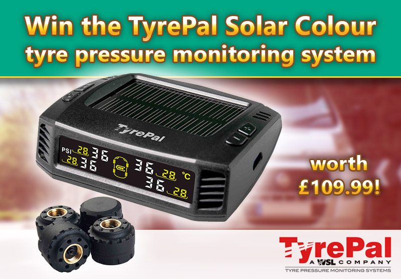 Win new TyrePal Solar Colour tyre pressure monitoring system - Caravan ...
