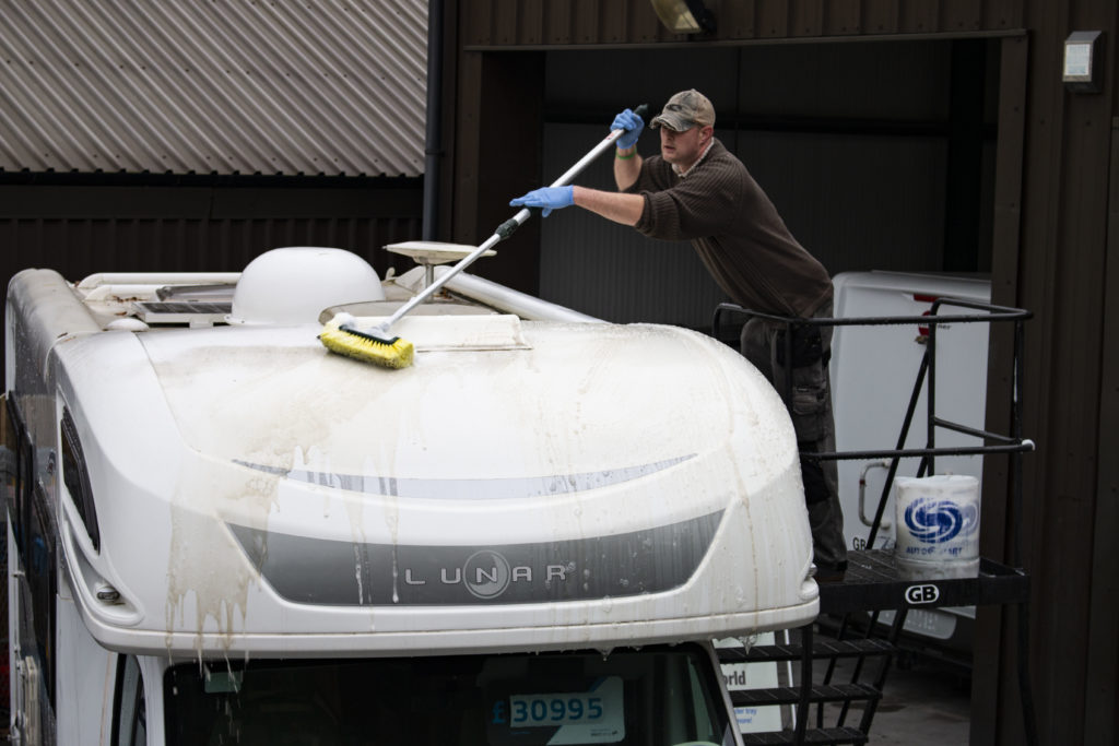 Video: How to clean your motorhome roof