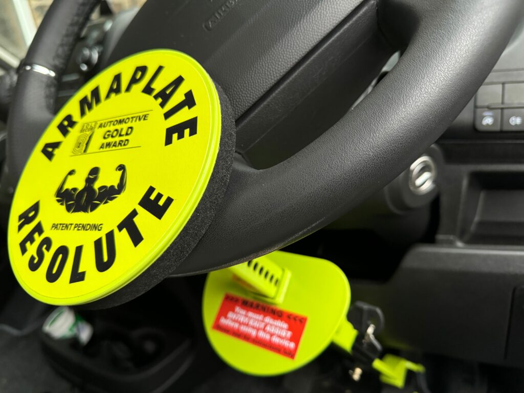 Motorhome steering wheel lock winner announced