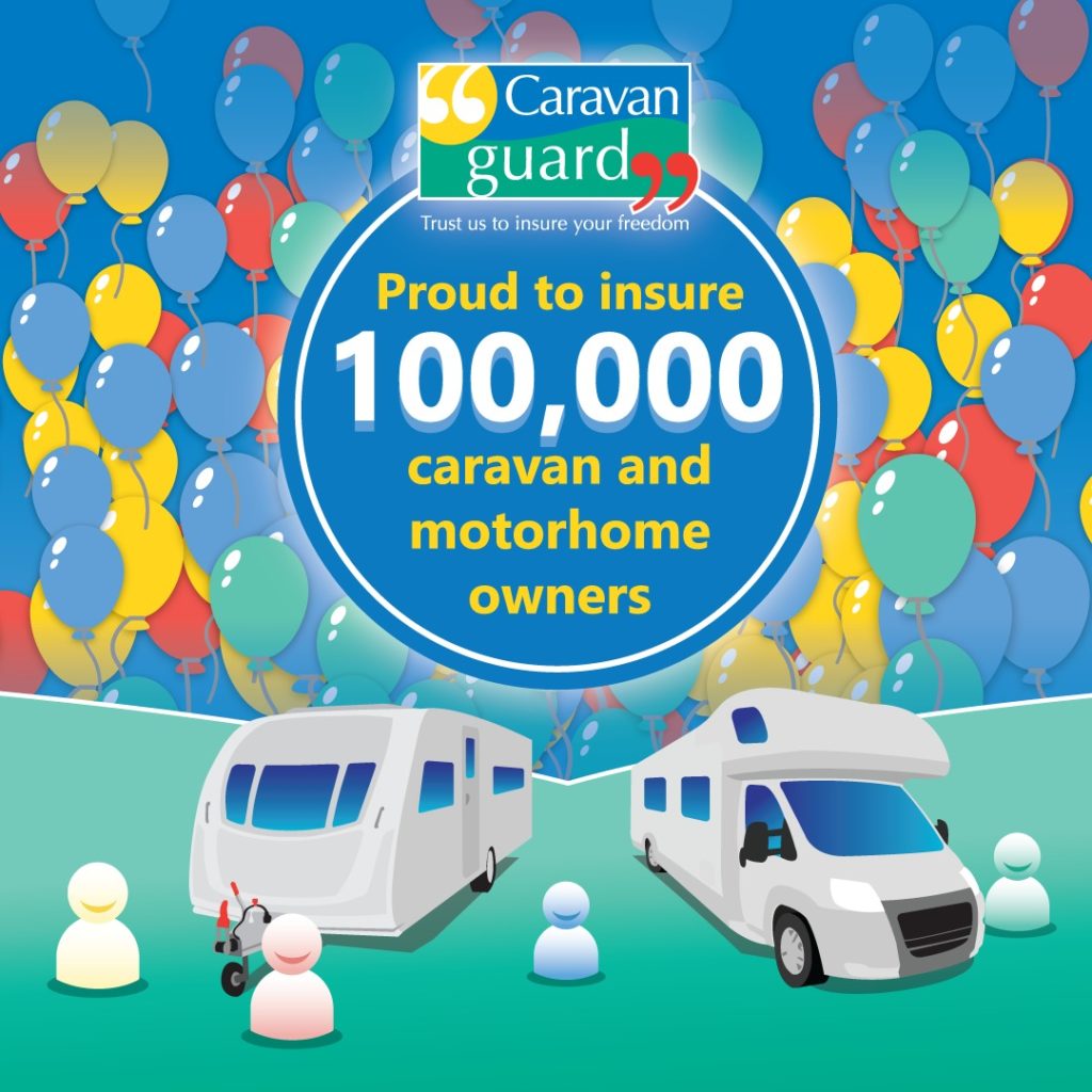 Caravan Guard is proud to insure 100,000 customers