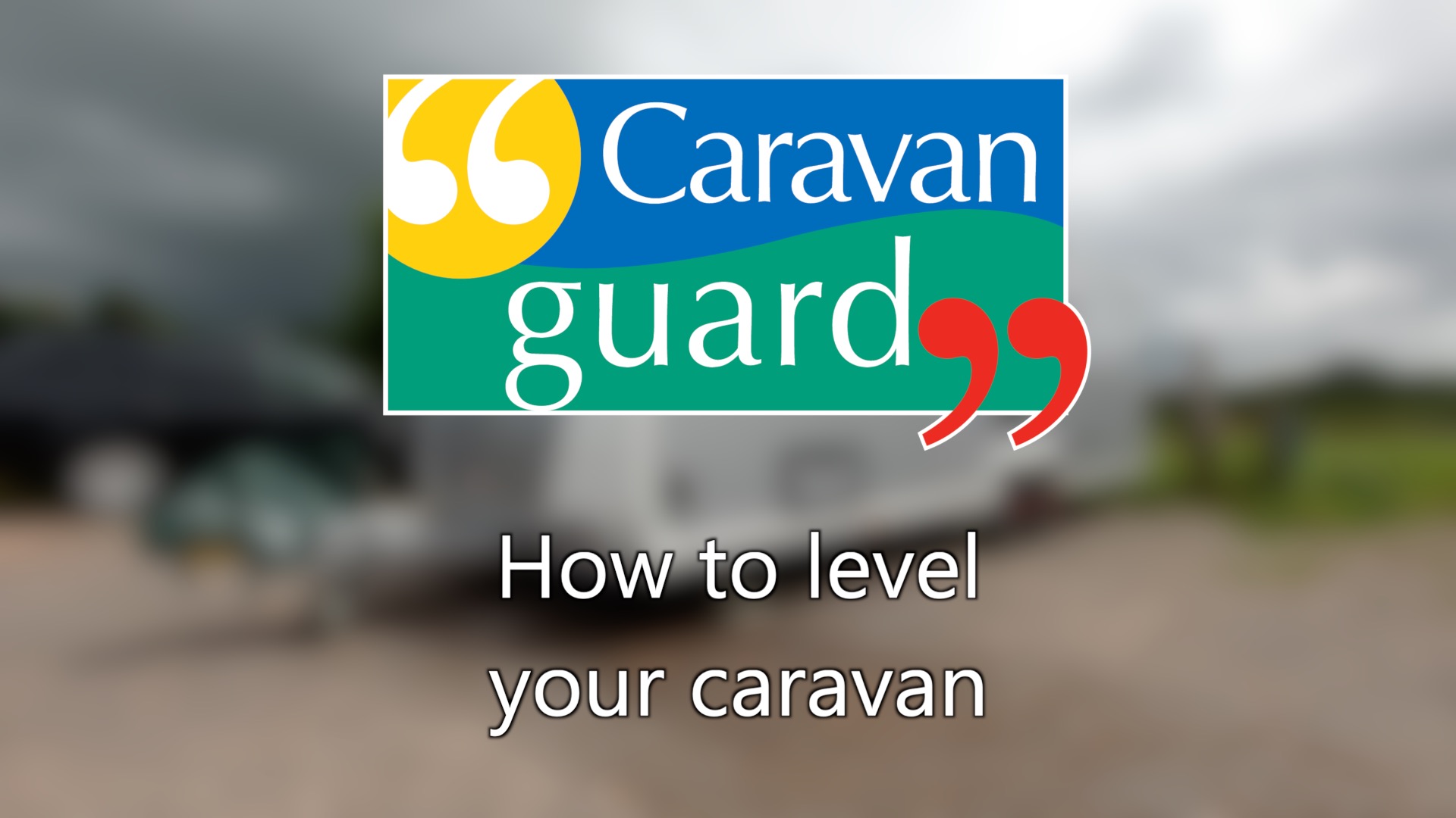 VIDEO: Ways to achieve a level caravan