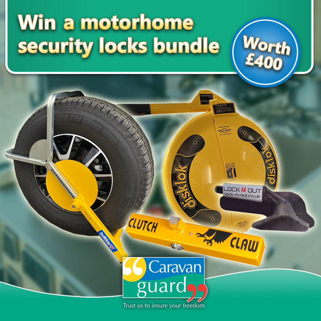 Win motorhome security locks bundle - Caravan Guard