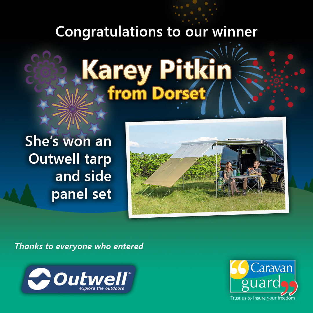 Outwell tarp and side panel set winner - Caravan Guard