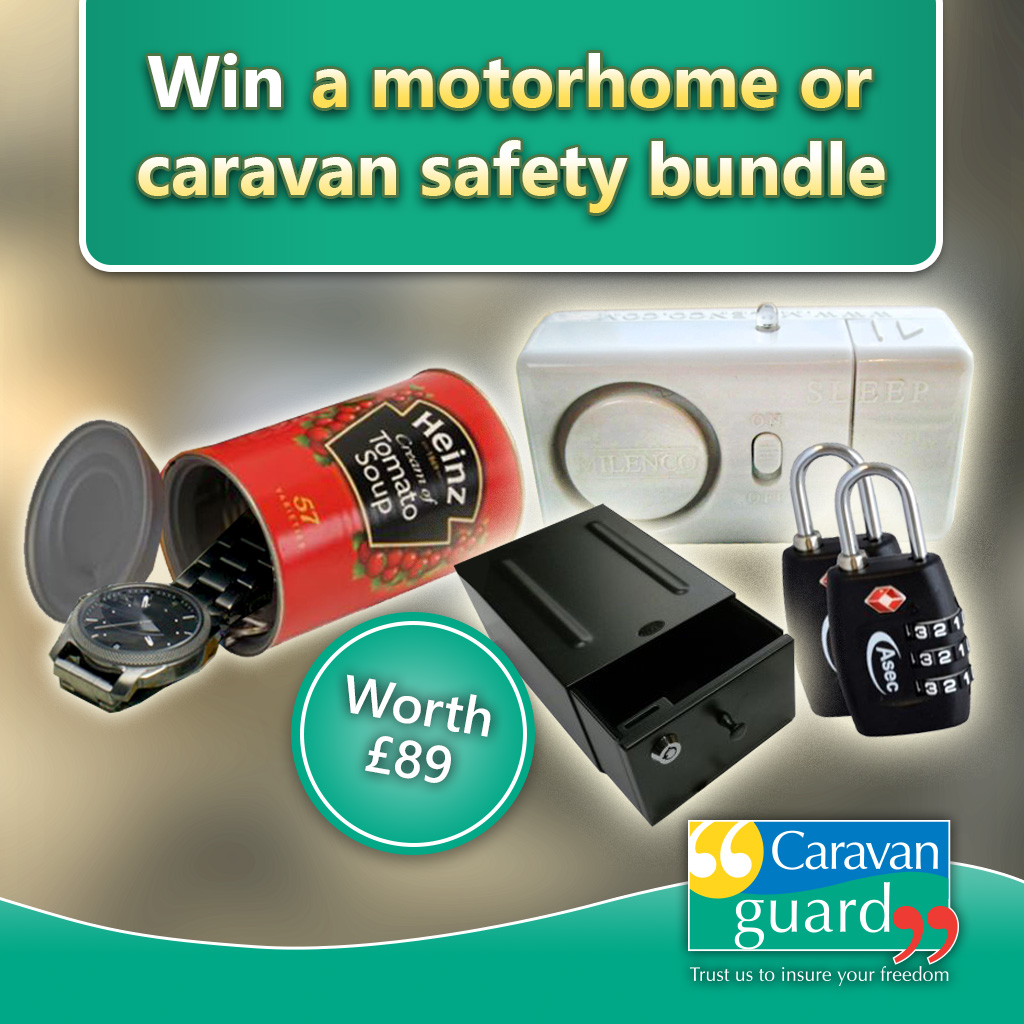 Win a motorhome or caravan safety bundle