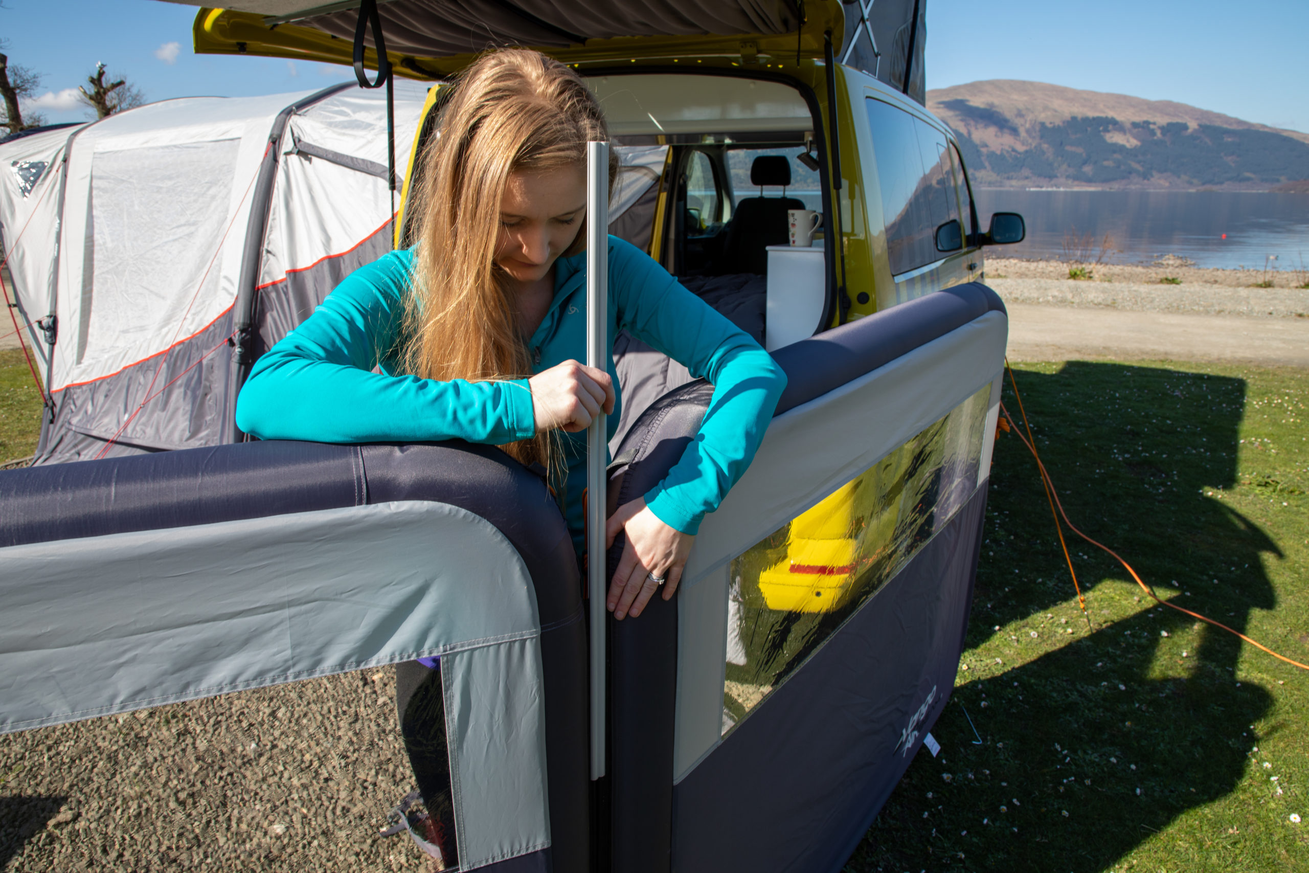 Windbreaks for caravans and motorhomes - Caravan Guard