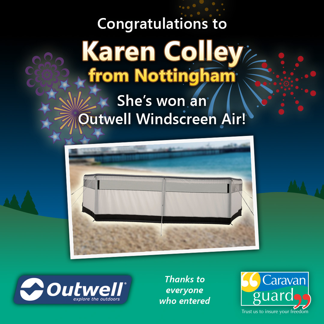 Caravanner wins windbreak