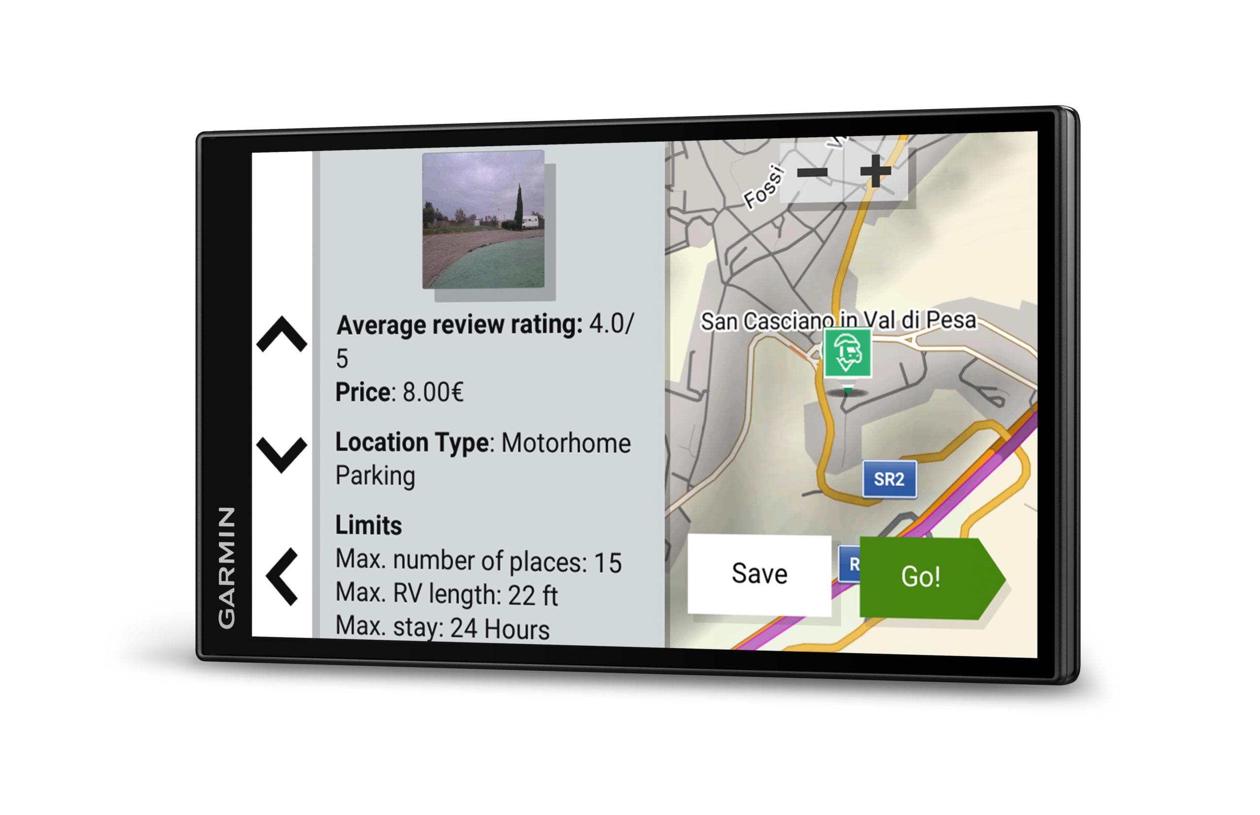 Garmin CamperVan sat nav review - Caravan Guard