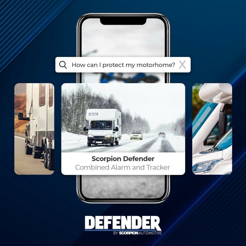 Motorhome Thatcham Category 1 Alarm upgrades - Caravan Guard