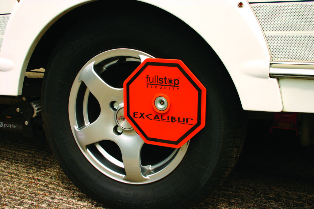 All about caravan wheel locks and clamps