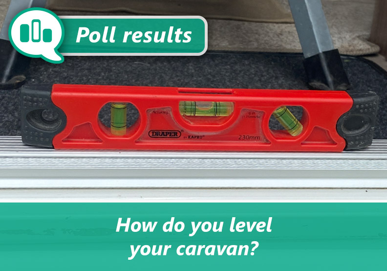 Top choice for checking you have a level caravan