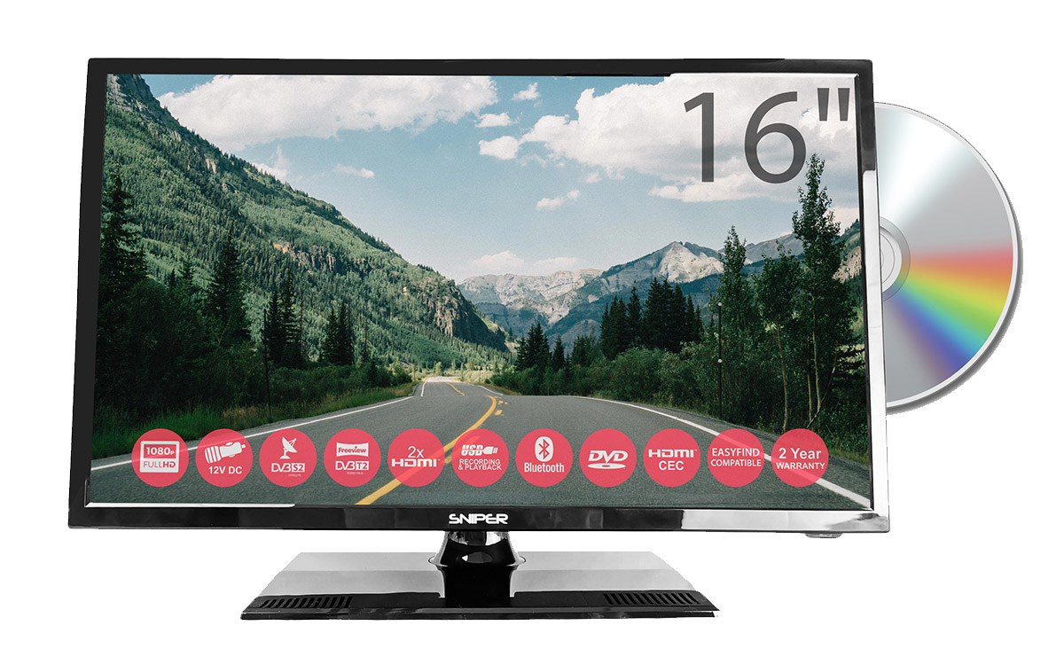 Guide to buying motorhome or caravan TVs