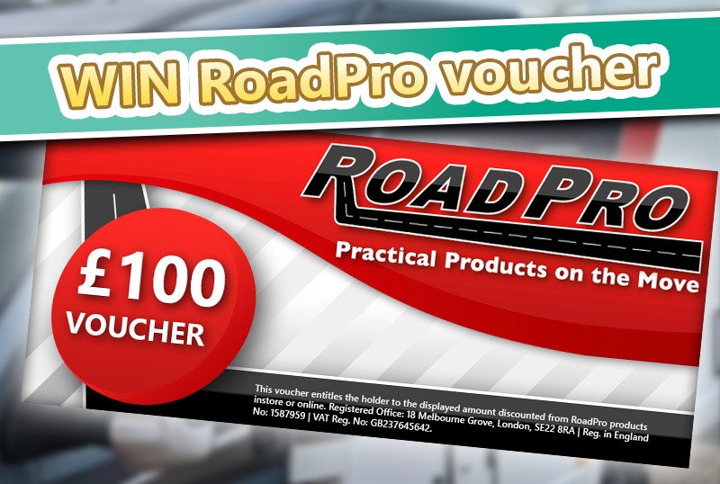 Win £100 Roadpro voucher