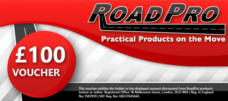 Win £100 Roadpro voucher
