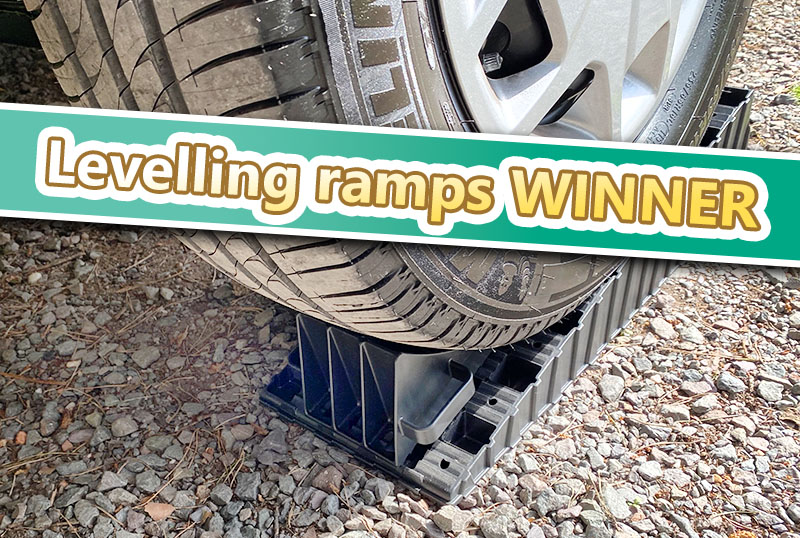 Milenco motorhome levelling ramps winner