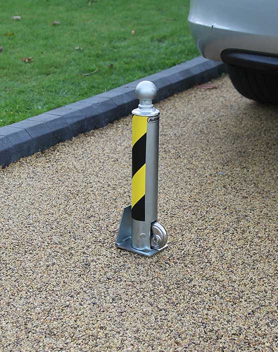 Protect your caravan, motorhome or campervan with a security drive post