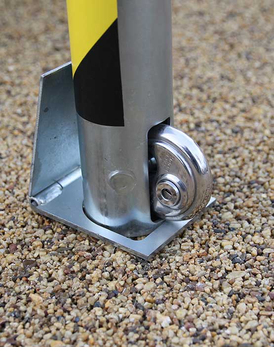 Protect your caravan, motorhome or campervan with a security drive post