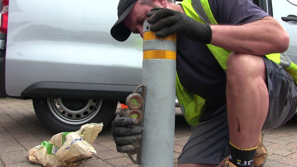 Protect your caravan, motorhome or campervan with a security drive post