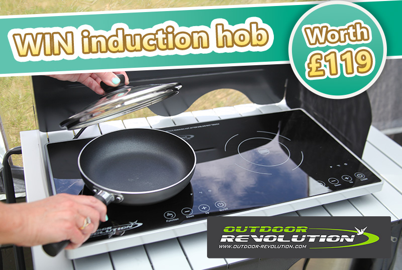 Win Outdoor Revolution double induction hob - Caravan Guard
