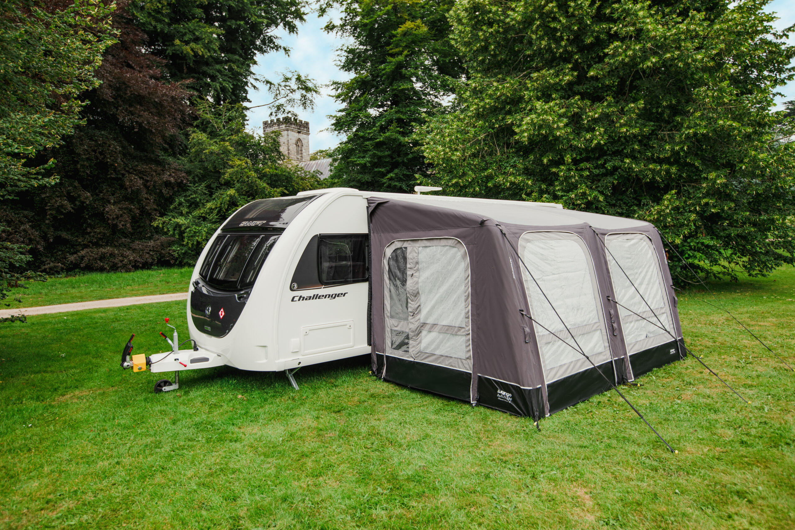 Win Vango caravan air awning - Caravan Guard
