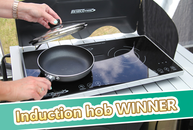 Outdoor Revolution induction hob winner
