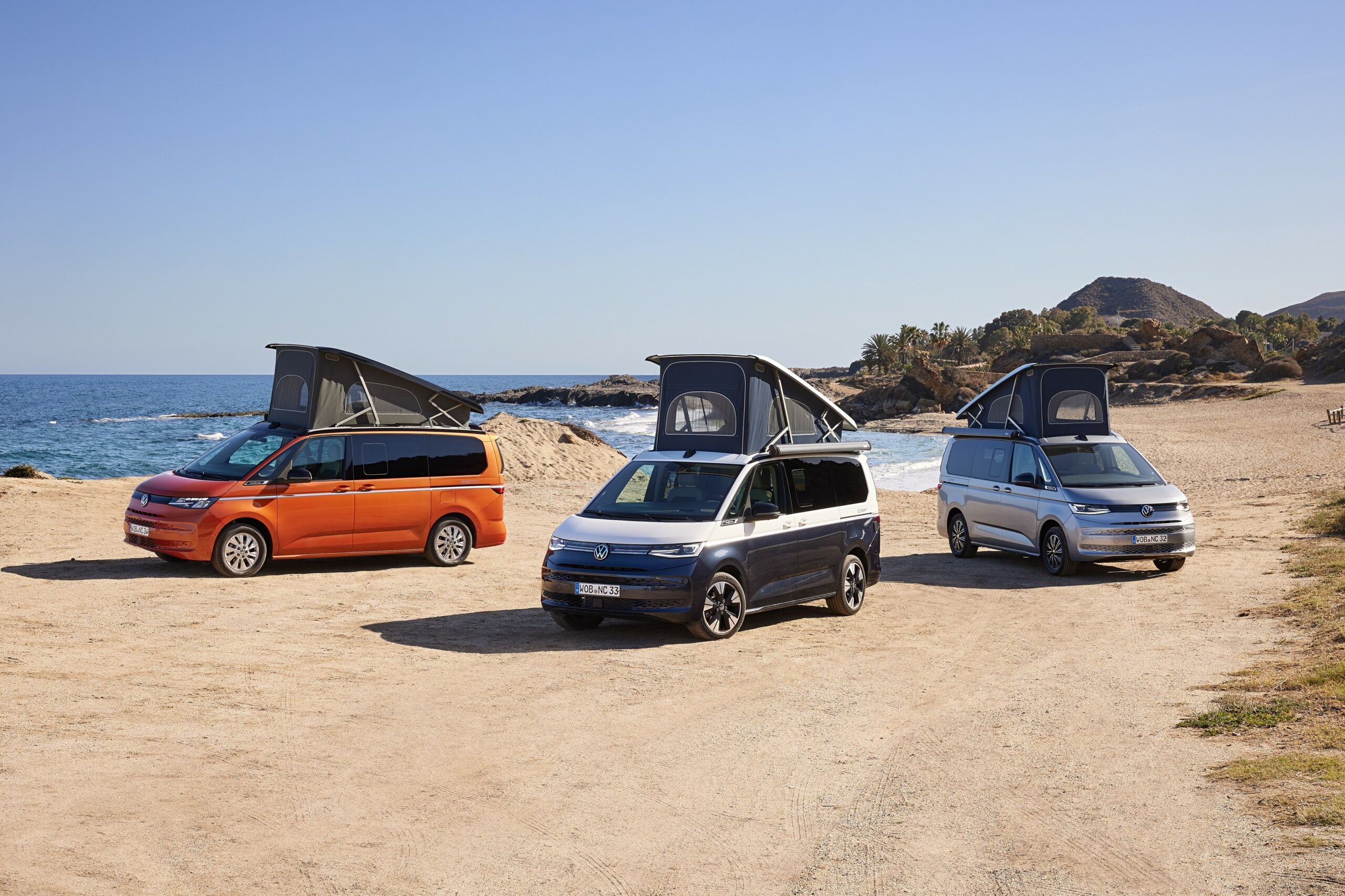 The all-new VW California campervan is unveiled
