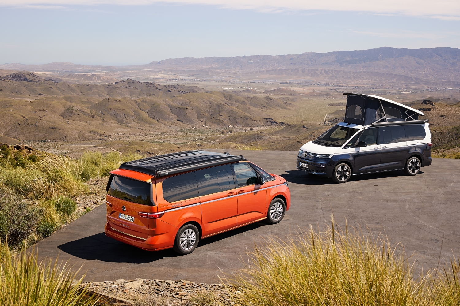 The all-new VW California campervan is unveiled