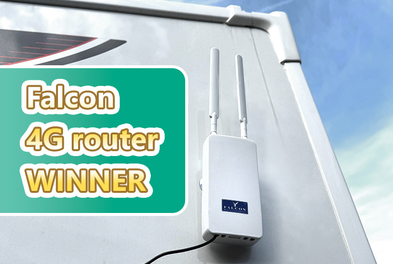 Falcon 4G router winner