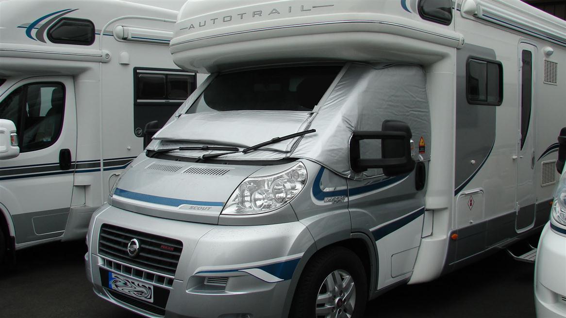 Guide to motorhome windscreen covers