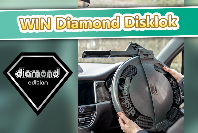 Win a Disklok Diamond Edition motorhome steering wheel lock